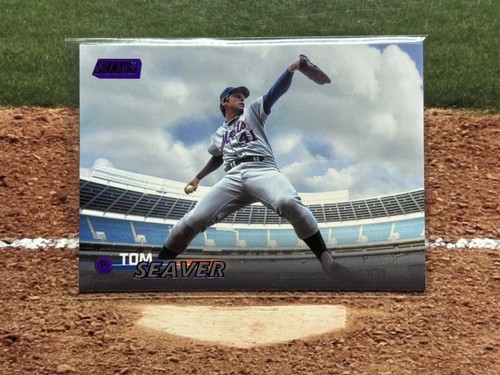2023 Topps Stadium Club - Purple Foil #228 Tom Seaver /75 for sale ...