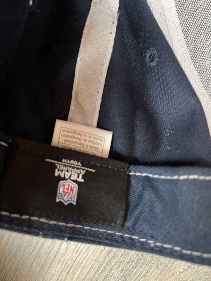 NFL OFFICIAL HOUSTON TEXANS BLUE WITH EMBROIDERED LOGO YOUTH BASEBALL ...