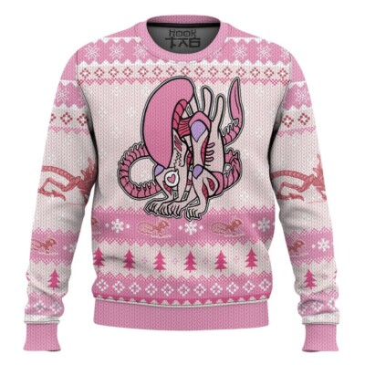 Xenomorph Alien Ugly Sweater Unique Festive Gift for Alien Movie Fans ...