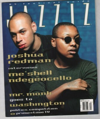 Jazziz Mag Joshua Redman Me'Shell Ndegeocello April 1997 080520nonr | eBay