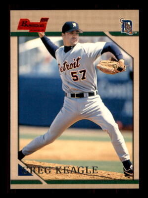 1996 Baseball Bowman Greg Keagle Detroit Tigers #276 4 | eBay