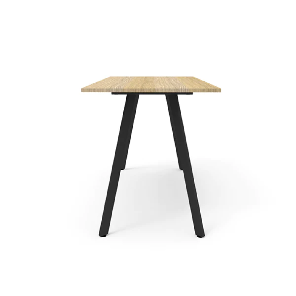 Perpetuity High Bar Table 1800Mm W X 900Mm D X 1050Mm H N Oak Black ...