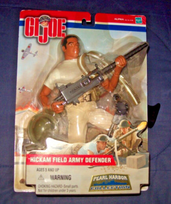 New In Box GI Joe Hickam Field Army Defender Pearl Harbor Collection ...