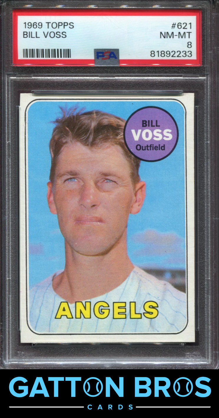 1969 Topps Bill Voss #621 PSA 8 NM-MT | eBay