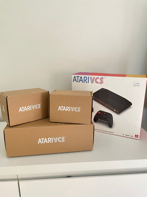 Atari VCS 800 Black Walnut Console All-in-One Bundle 742725000056 ...