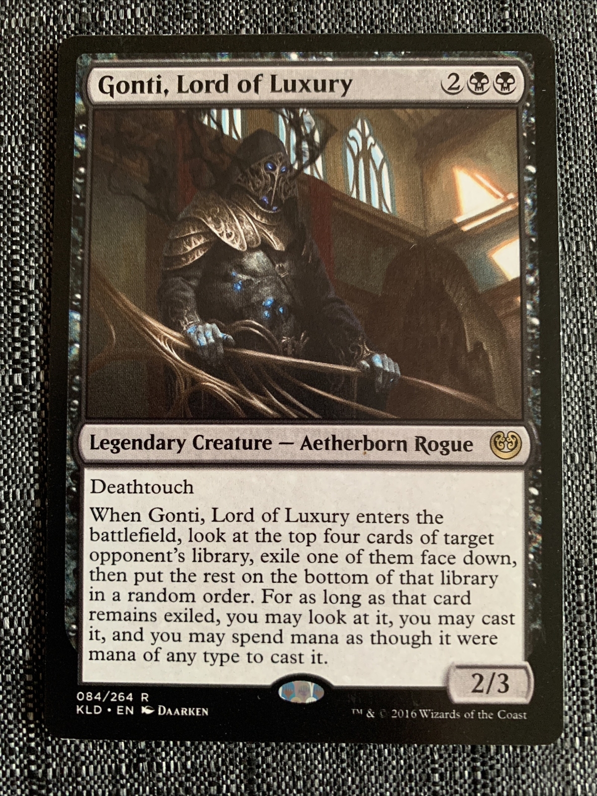 1x Gonti, Lord of Luxury NM Kaladesh MTG Magic The Gathering | eBay