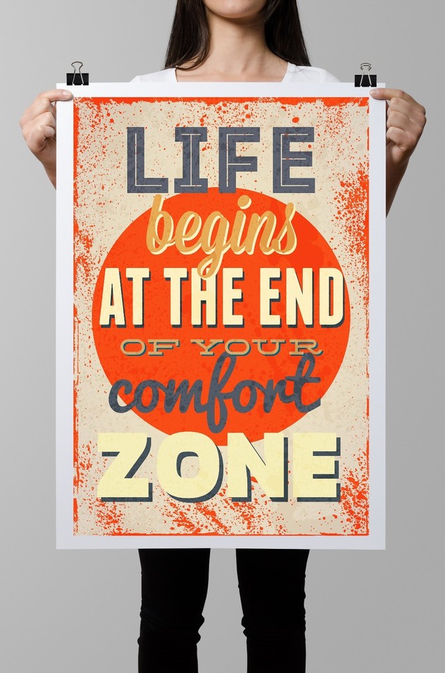 Slogan Poster Inspirational Motivational Quotes Silk Canvas Paint Decor ...