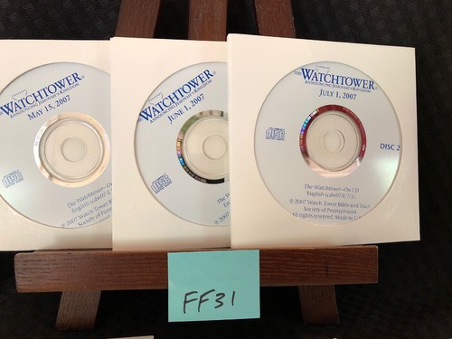 The Watchtower 12 CD Lot Announcing Jehovah's Kingdom Witness Bible ...
