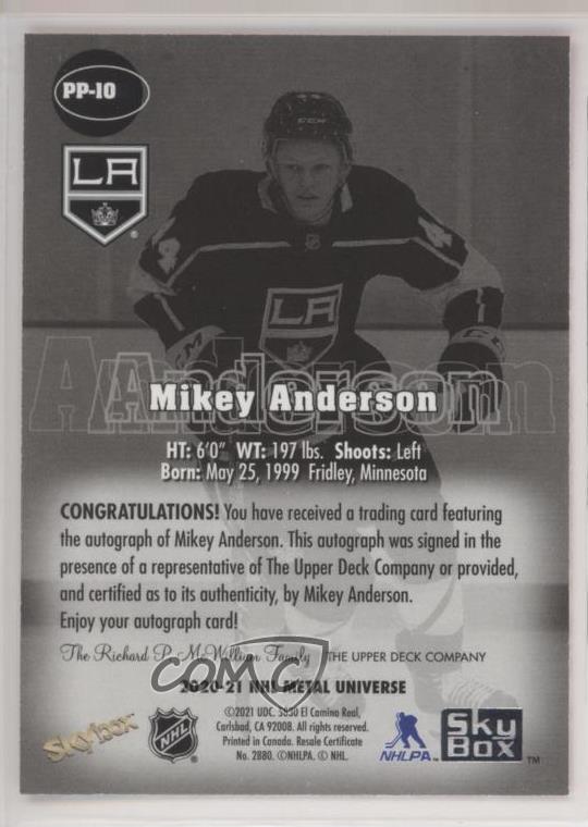 2020-21 Skybox Metal Universe - Premium Prospects 1997-98 Retro Star ...