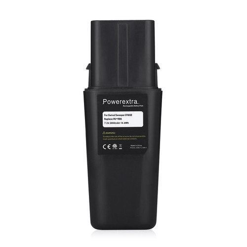 2000mAh 7.2V NiMH Battery RU-RBG For Ontel Swivel Sweeper G1 & G2 ...