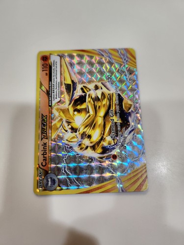 Carbink BREAK 51/124 - Fates Collide - Ultra Rare Holo Pokemon Card ...