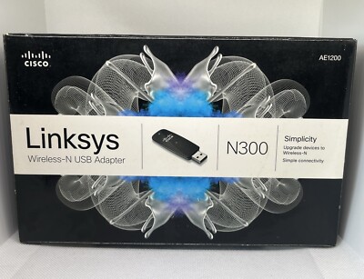 Linksys AE1200 Wireless-N USB (AE1200NP) Wireless Adapter 745883596850 ...