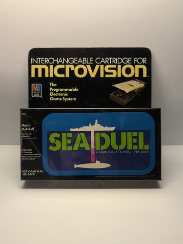 Microvision Handheld Game Sea Duel By MILTON BRADLEY BRAND NEW SEALED ...