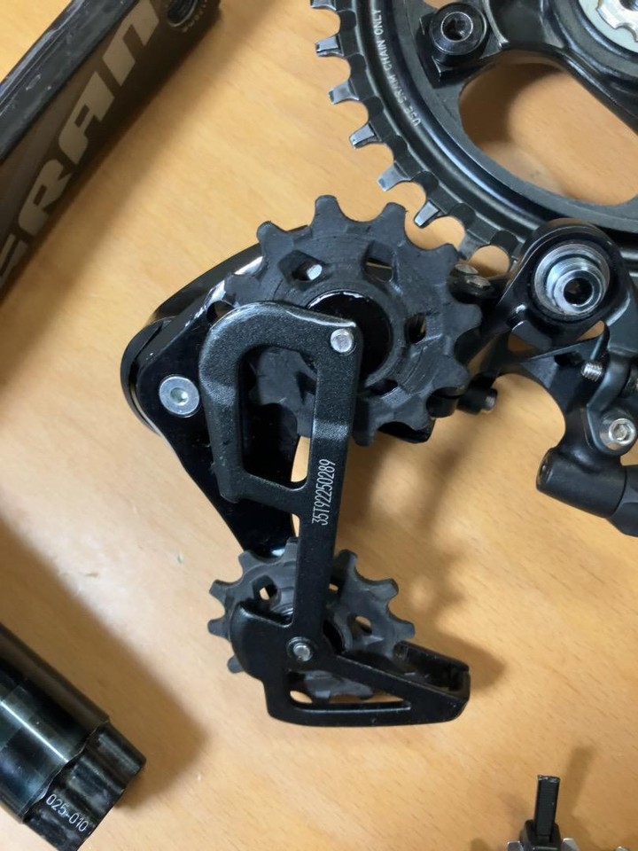 Sram 1X11 Speed Mechanical Groupset Crankset Shifter Derailleur ...