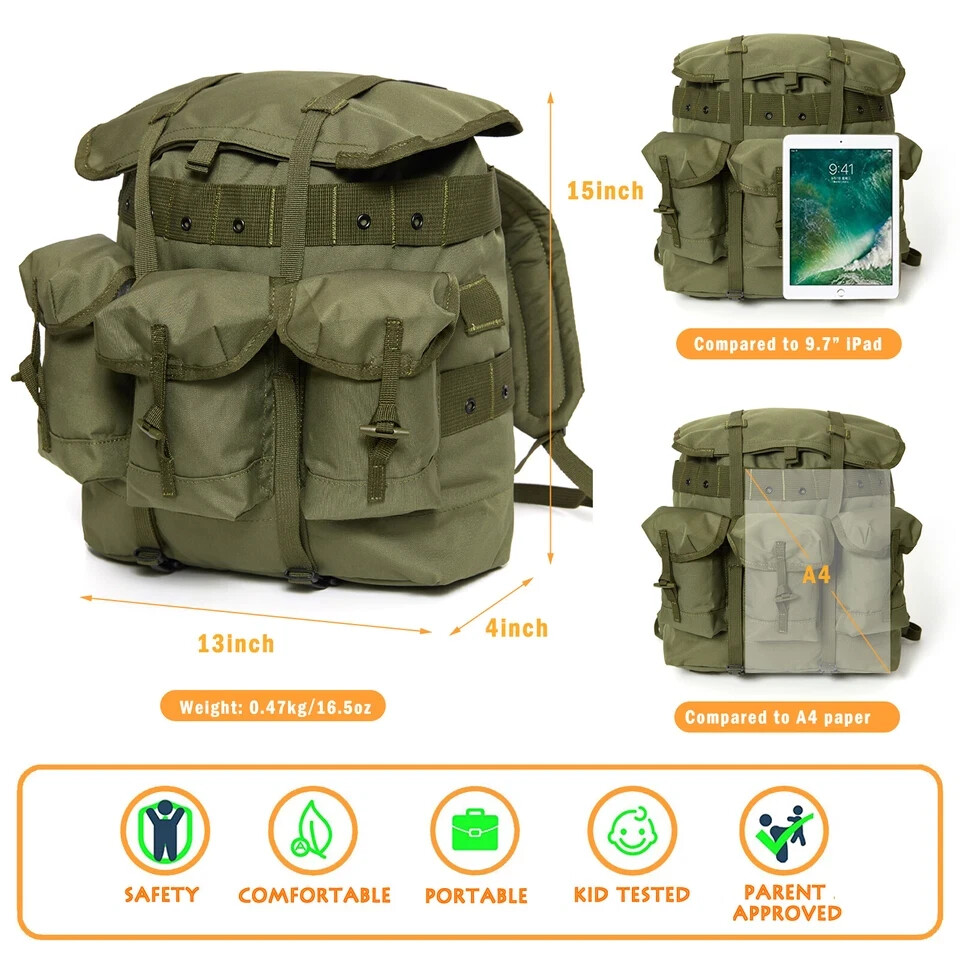 MT Mini ALICE Pack for Kids, Military Army Style Children Rucksack | eBay
