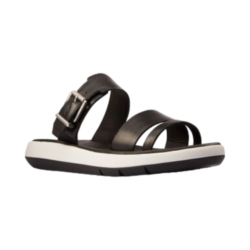 Womens Clarks Jemsa Slide Sandals - Black Leather, Size 9.5 US [261 ...