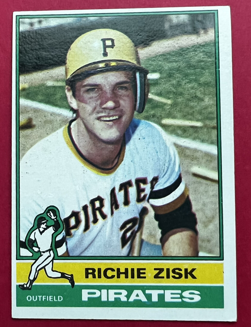 1976 Topps Richie Zisk Pittsburgh Pirates #12 NM or Better | eBay