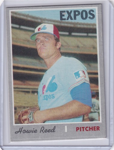 1970 Topps Baseball #548 Howie Reed - Montreal Expos | eBay