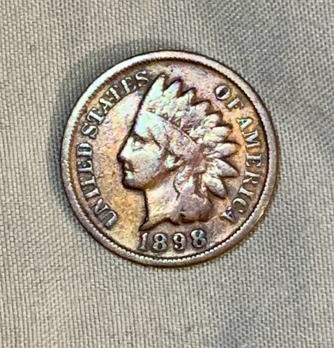1898 Philadelphia Indian Head One Cent Penny Circulated | eBay