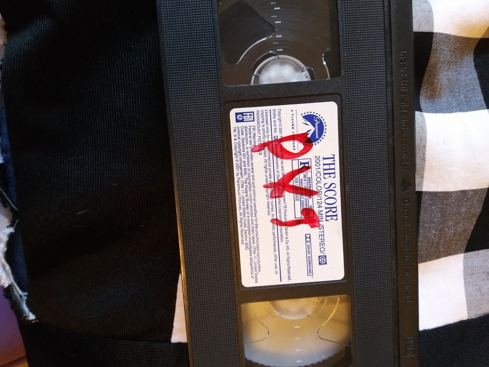 The Score (VHS, 2001) 97363392132| eBay