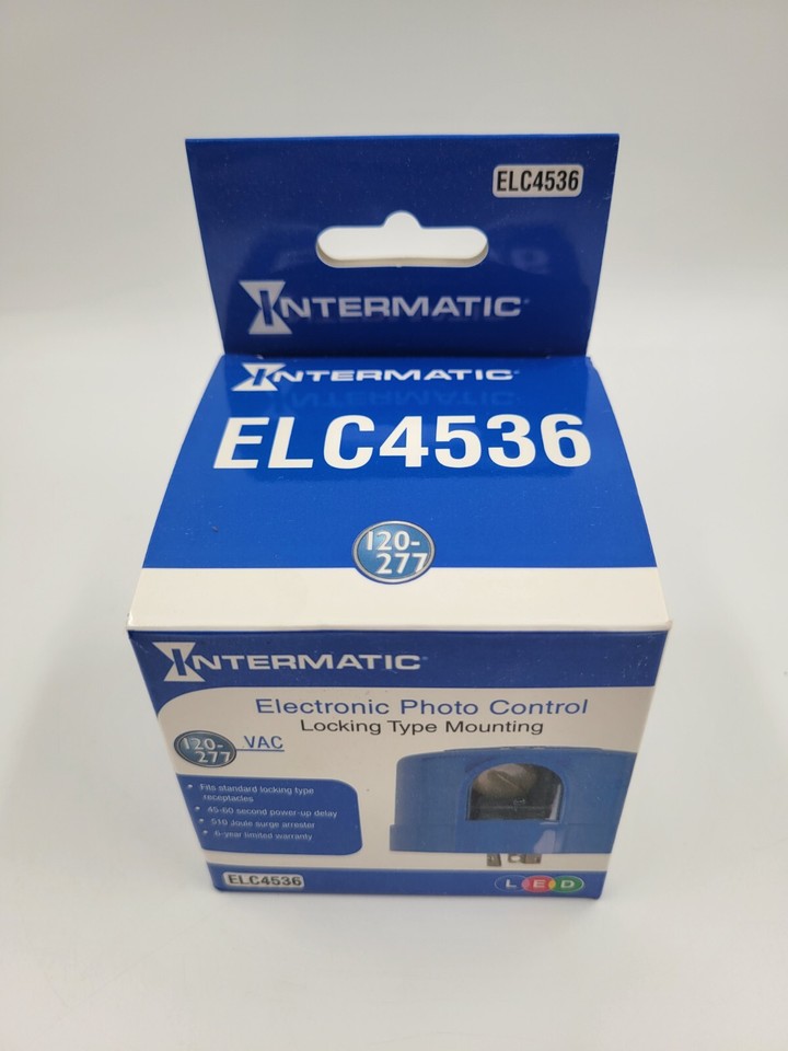 Intermatic NightFox Blue Photoelectric Locking Mount Control 3 Prong Locking | eBay