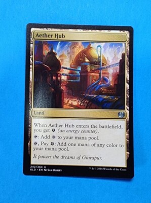 1x Aether Hub Kaladesh 2016 Mtg Magic Gathering Card Land 242 | eBay