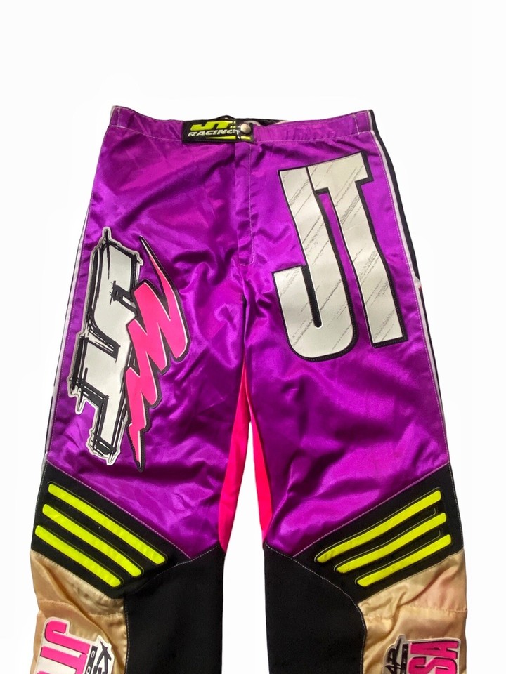Vintage 80s Motocross Bmx Paint Ball Jersey Pants Jt Racing Usa Jt ...