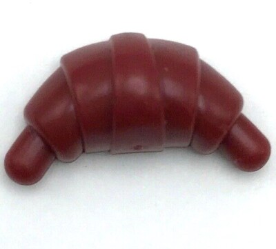 Lego New Dark Red Croissant Minifigure Food Pieces | eBay