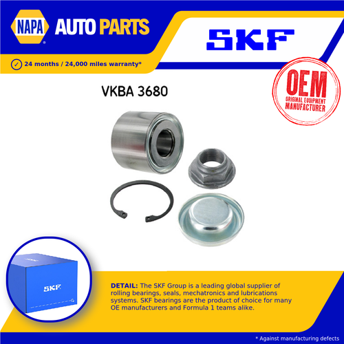 Wheel Bearing Kit fits PEUGEOT 307 3B, 3E, 3H 2.0 Rear 00 to 09 SKF ...