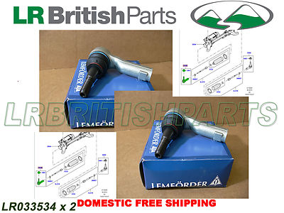 LAND ROVER STEERING BALL JOINT RH OR LH RANGE R 13 SPORT 14 SET ...