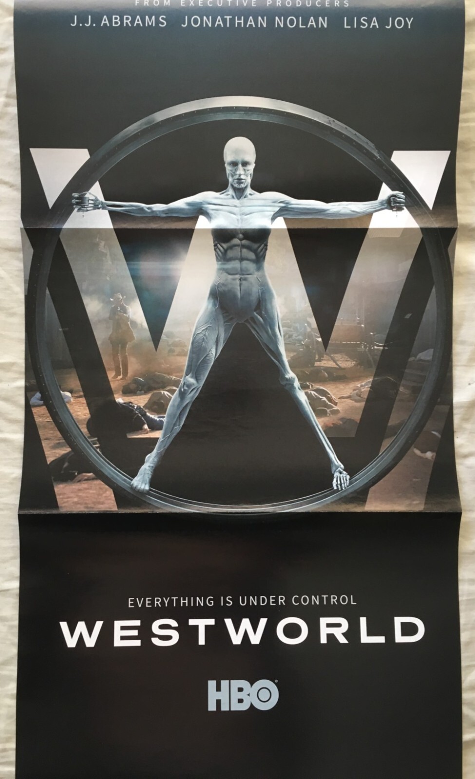 Westworld 2017 San Diego Comic-Con SDCC foldout 10x20 inch HBO promo ...