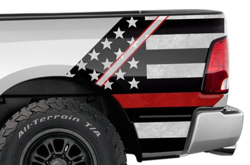Rear Quarter Panel Graphic Kit Truck Bed Decal for Dodge Ram 1500 09-14 ...