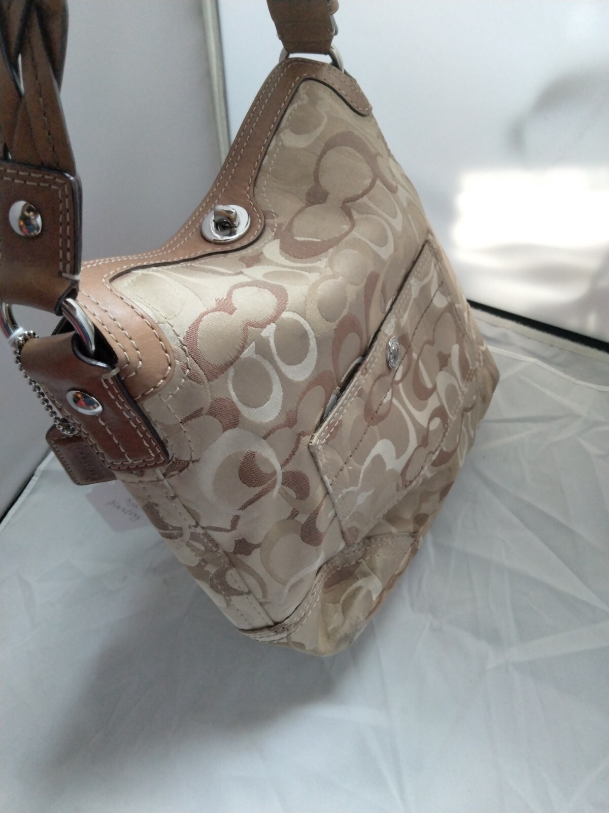 coach signature handbag Logo C - Gem