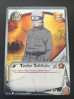 Naruto Card CCG TCG Bandai Tonbo Tobitake Ninja 051 | eBay Australia
