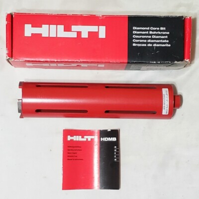 HIlti 245023 Dry Slotted Core Bit DD-BT 2-1/2" x 10"S HDMB Diamond ...