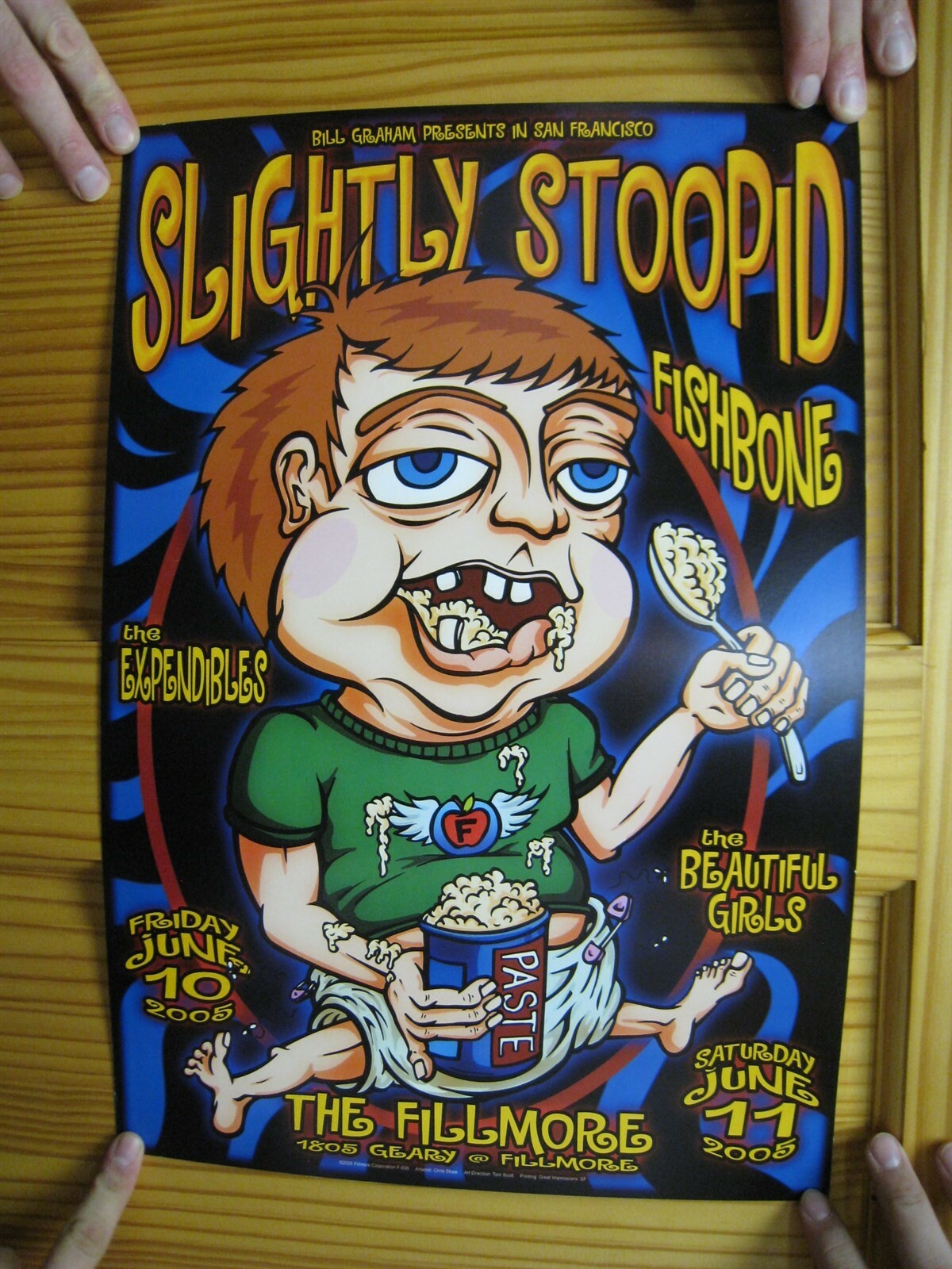 Slightly Stoopid Poster Fillmore Fishbone Expendables Beautiful Girls ...