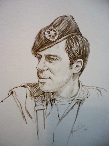 Israeli Soldier Rosh Hanikra Gordon Wetmore Promise Land Print to Frame ...