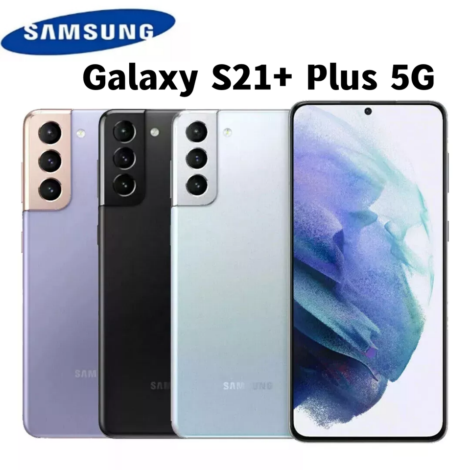 NEW UNLOCKED SAMSUNG GALAXY S21+ PLUS 5G SM-G996U ALL COLORS AND MEMORY ...