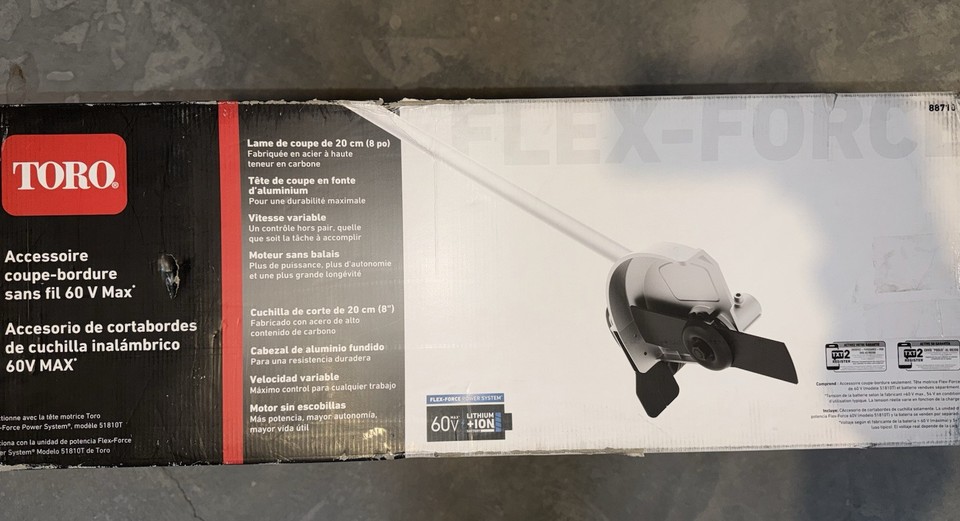 Toro 60v Straight Shaft Trimmer 88710 Tool Only | eBay