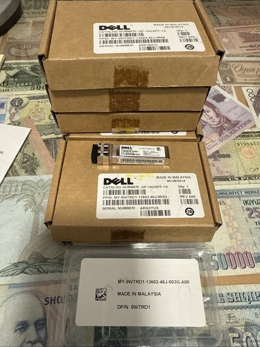 Lot of 5 New Genuine 10G Dell GP-10GSFP-1S WTRD1 | eBay