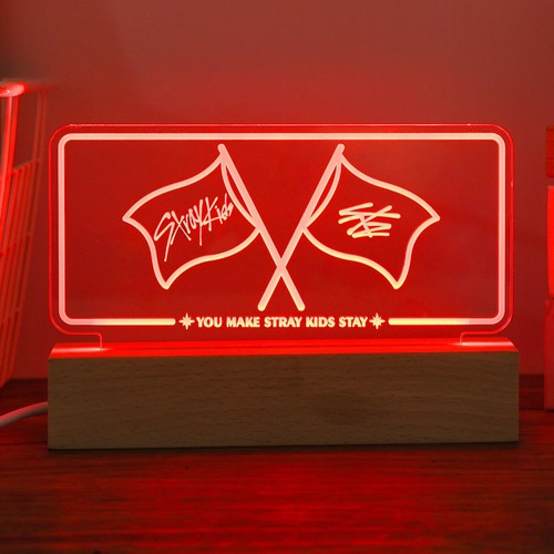 Stray LED Night Light 7 Colors Adjustable Room Decor Lamp Skz Merch for ...