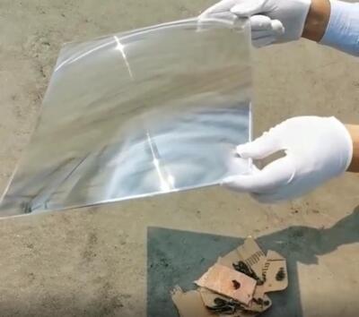 2pc 40x30cm Large Optical Plastic Solar Projector Fresnel Lens DIY ...