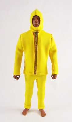1:6 Yellow Frogman Outfit Set (Scuba Material / New Collar) 12" GI Joe ...
