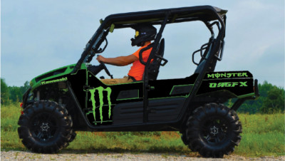 2012 -2015 Kawasaki Teryx 4 750 800 Graphic Kit Pro Edition DMon-1 ...