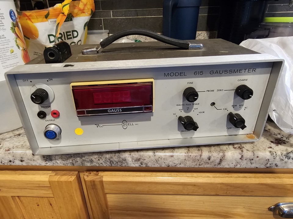 F.W. Bell Inc. Gauss meter Model 615/488 S4105 GAUSSMETER | eBay
