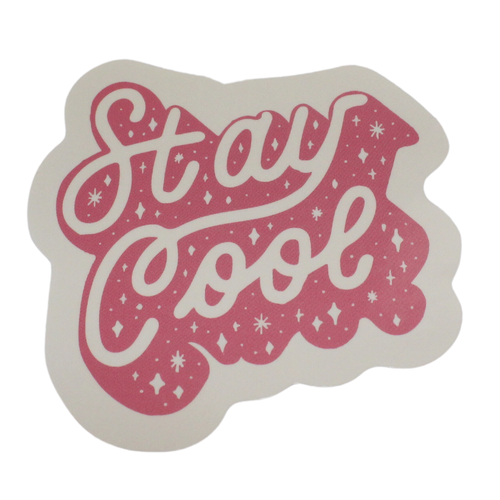 Stay Cool Pink Sparkle Inspiration Motivation Positivity Sayings Motto ...