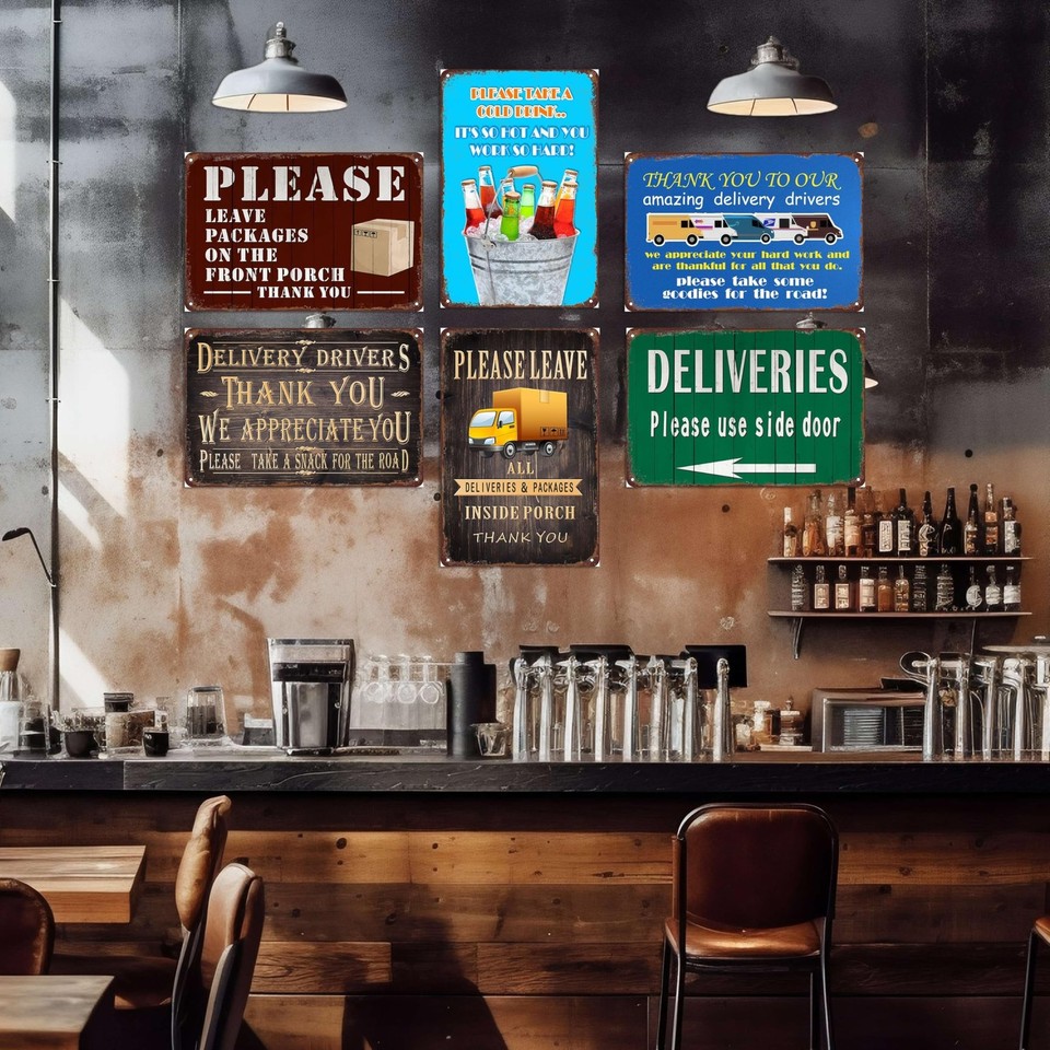 Beers Bar Metal Tin Signs, 12" X 8", Group Therapy Here Vintage Tin ...