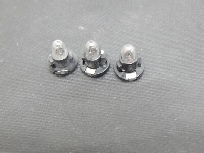 Twist Type Radio and Car Display Light Bulb 9-12 VDC Lamp - Lot of 3 Bulbs