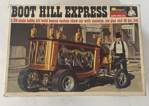 Vintage Monogram Boot Hill Express 1967 Ray Farhner Creation Partially ...