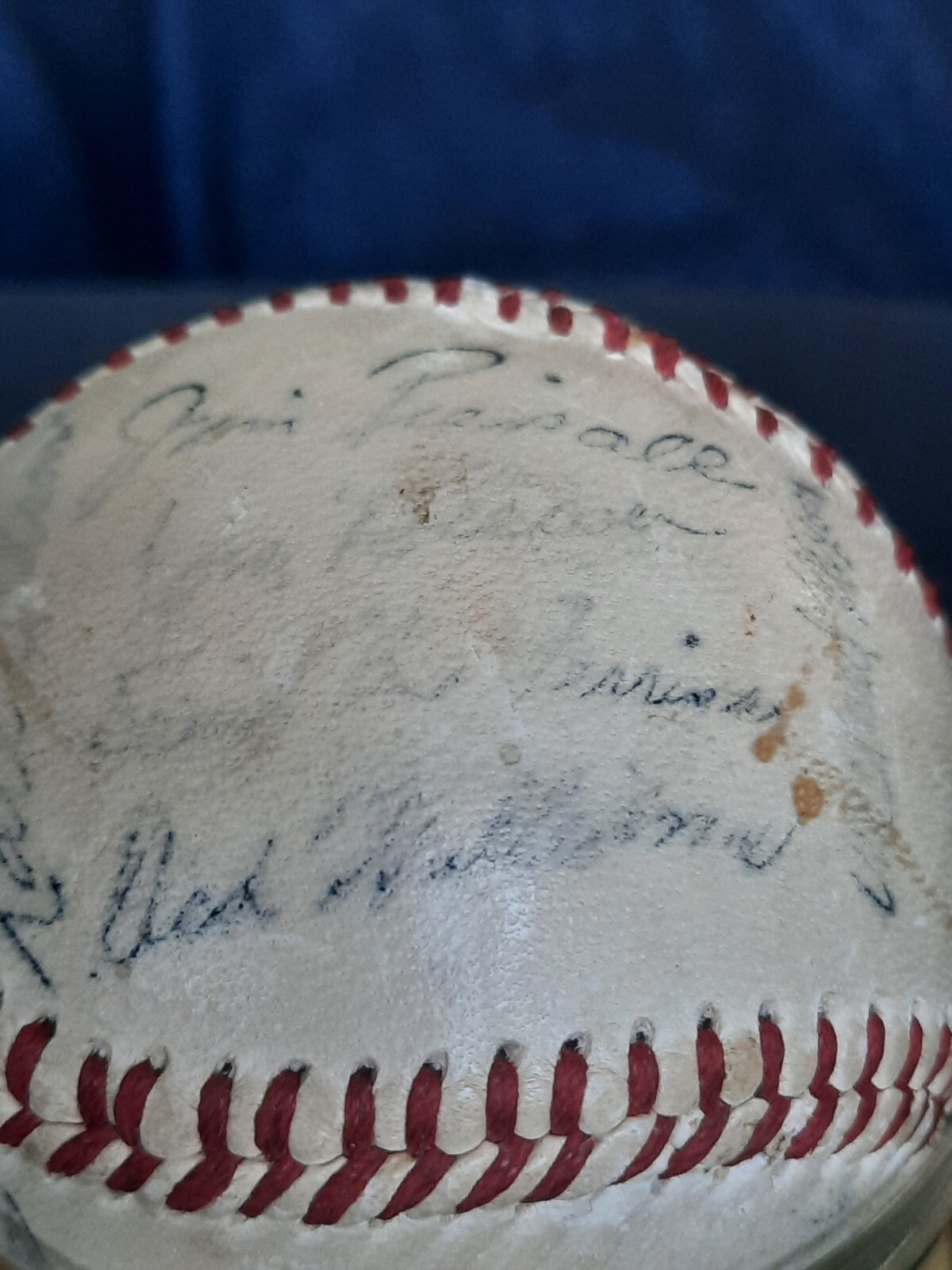 Ted Williams Signed Ball Boston Red Sox 1955 TeamBall. Facsimile Auto ...